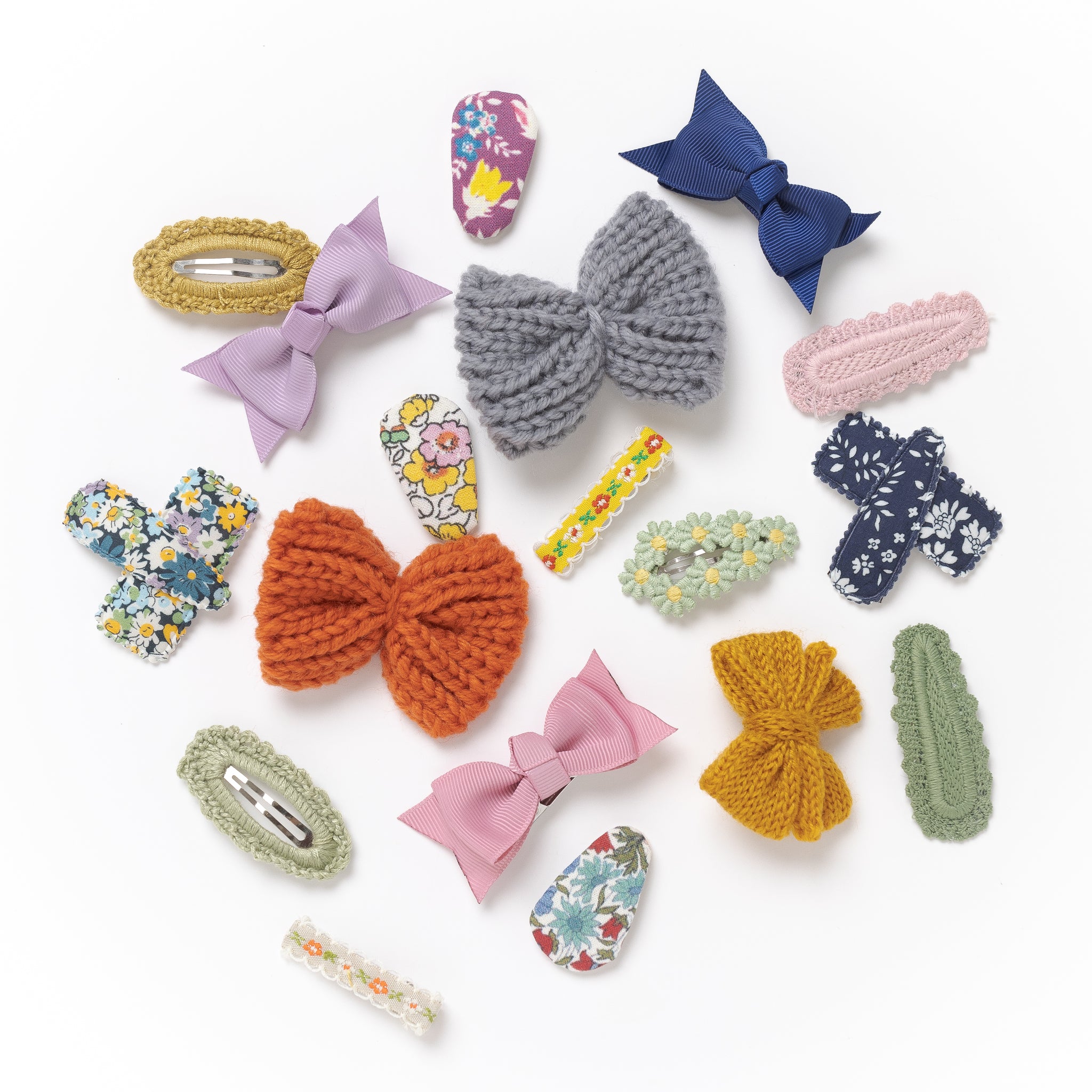 10 or 20 Hair Bows & Clips GRAB a BAG – Think Pink Bows